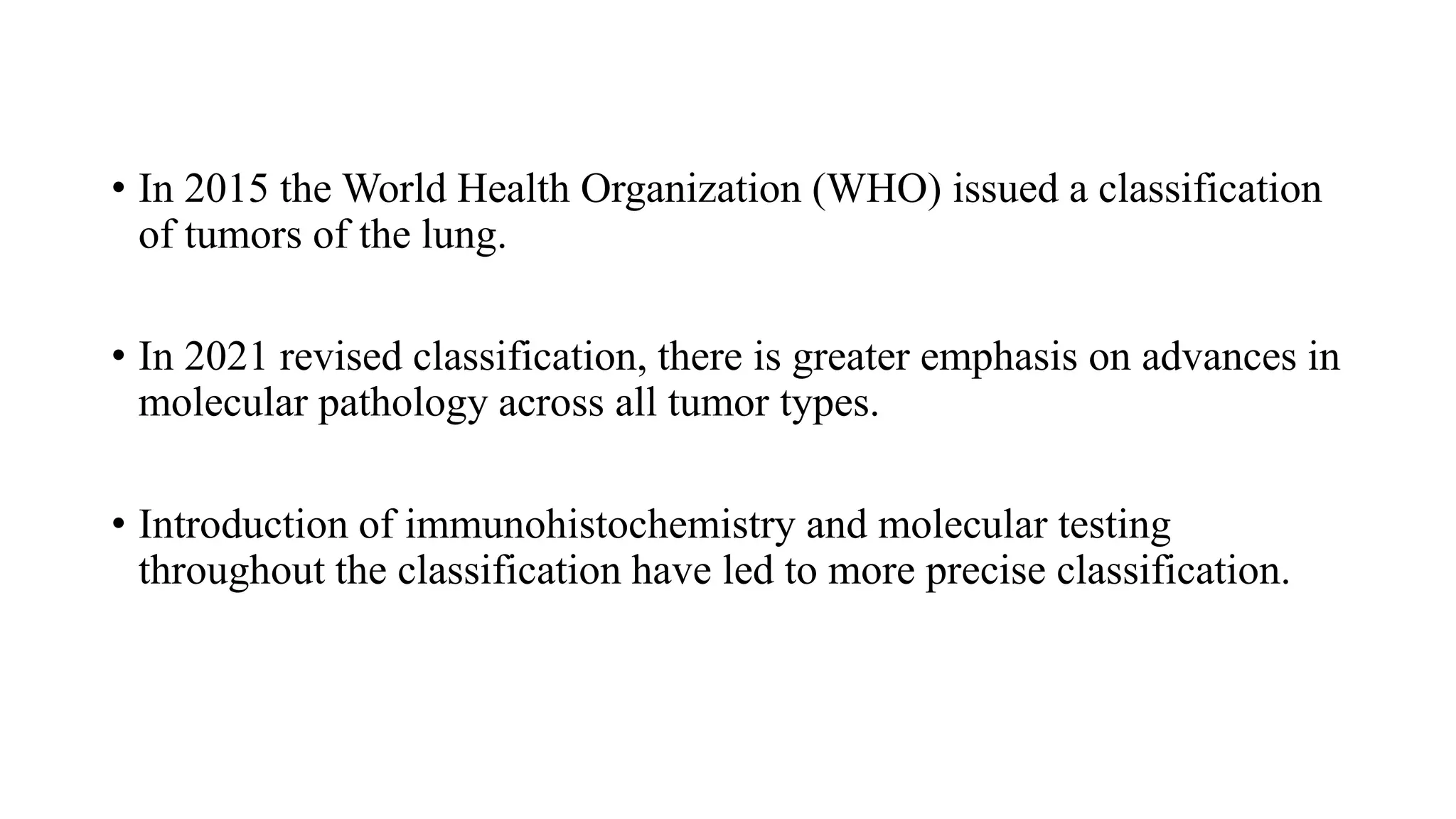 Classification and staging of Lung Cancer.pptx