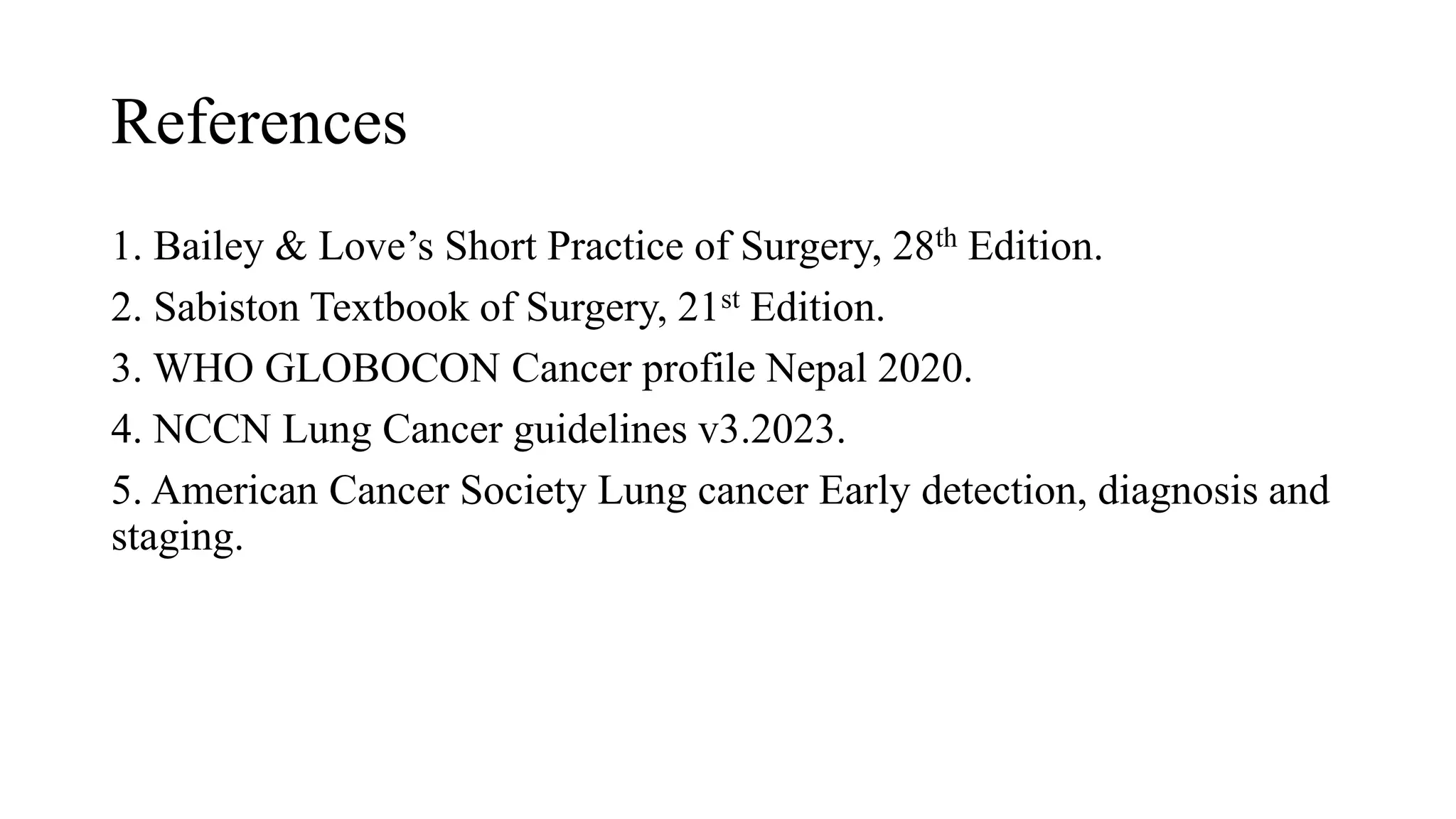 Classification and staging of Lung Cancer.pptx