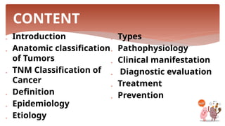 LUNG CANCER LUNG CLINICAL MANIFESTATION TREATMENT | PPTX
