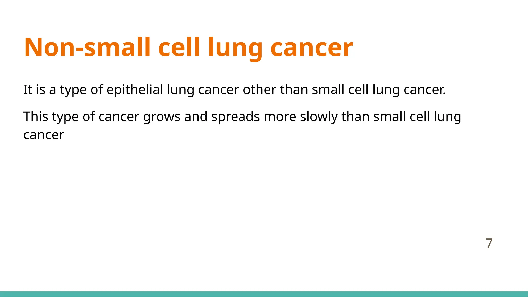 lung cancer with types and pathophysiology | PPTX