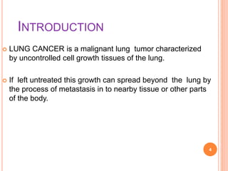 Lung cancer | PPT