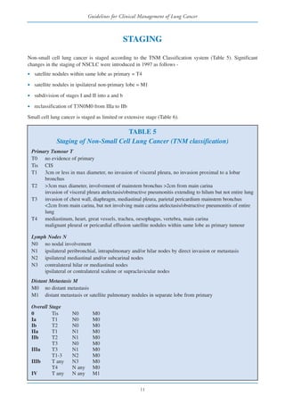 Lung cancer guidelines | PDF