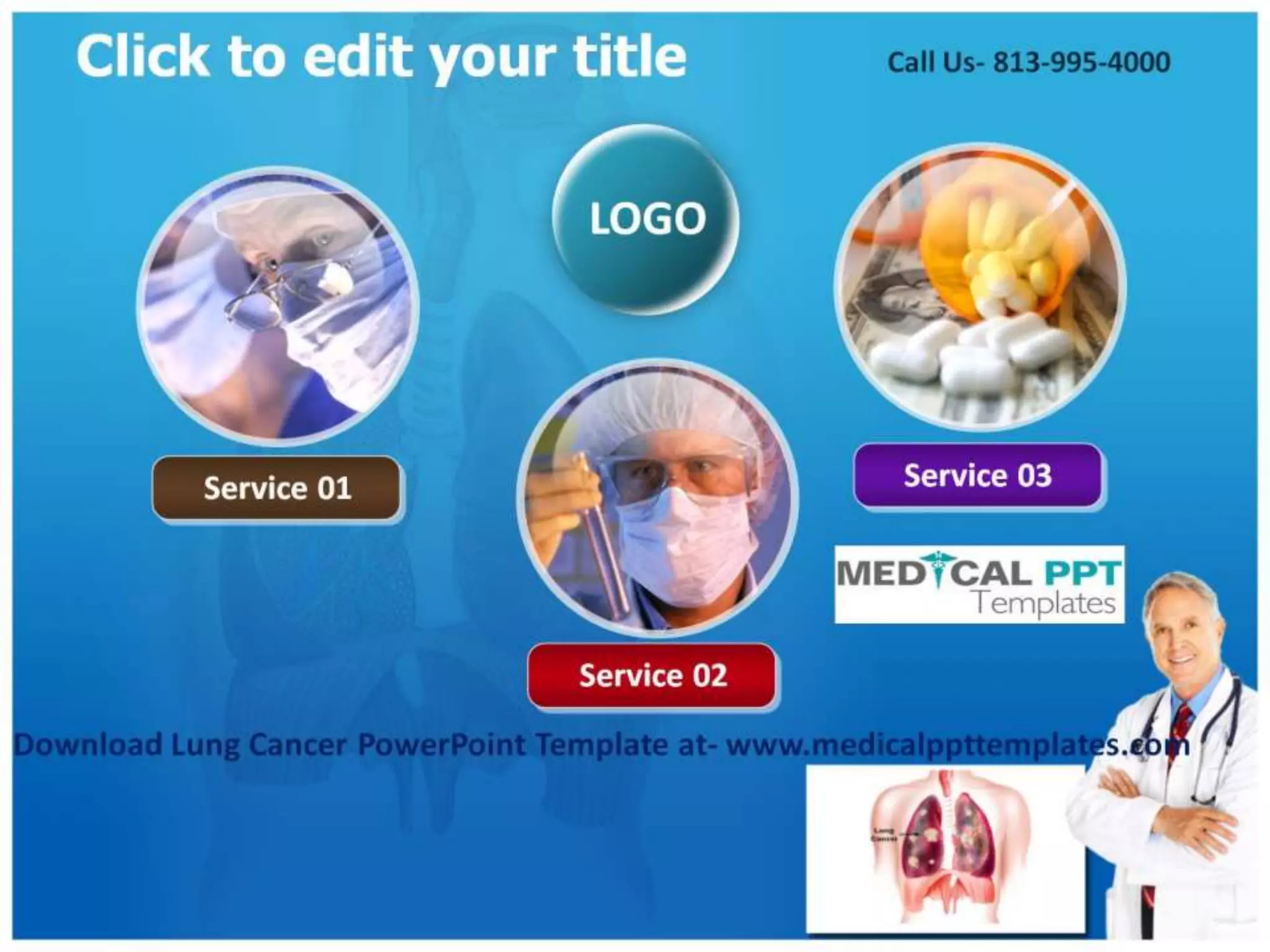 Lung Cancer PowerPoint Template | PPTX