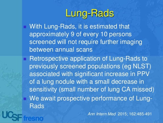 Low Dose CT Screening for Early Diagnosis of Lung Cancer