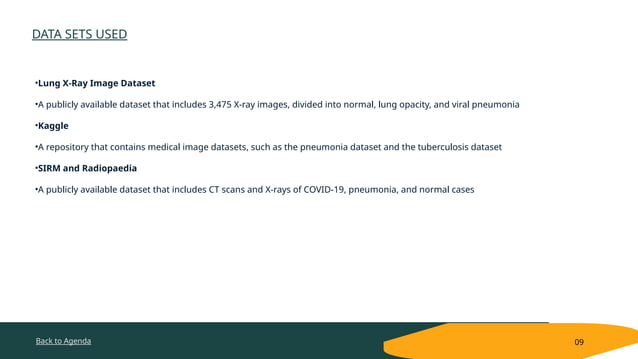 lung disease detection using deep learning | PPTX