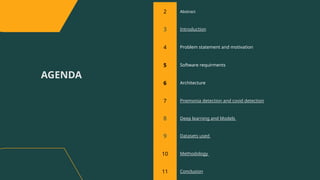 lung disease detection using deep learning | PPTX
