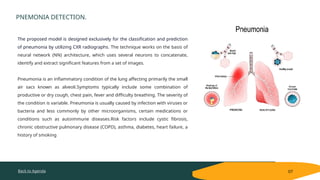 lung disease detection using deep learning | PPTX