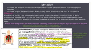 chest & Lung examination | PPT