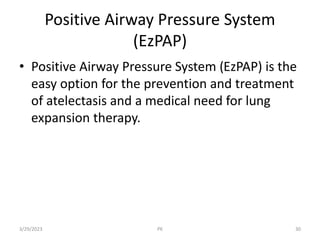 lungexpansiontherapy and bronchial hygiene therapy | PDF