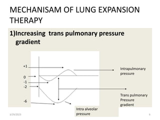 lungexpansiontherapy and bronchial hygiene therapy | PDF