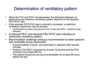 Lung fuction tests | PPT