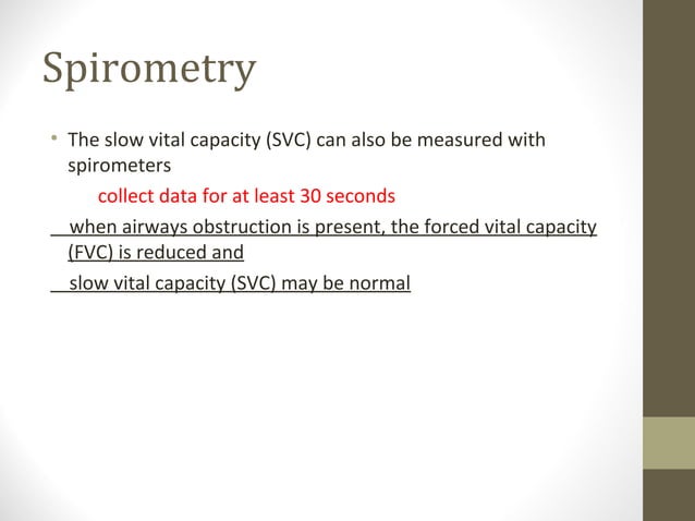 Lung function tests | PPT