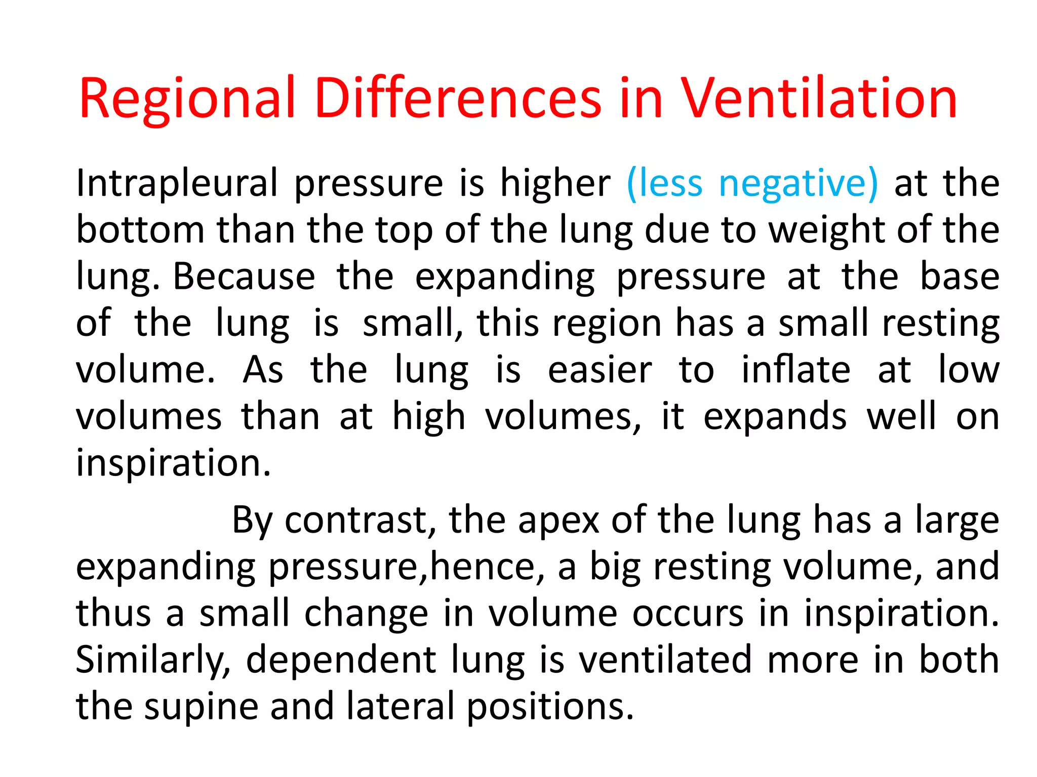 Lung mechanics | PPTX
