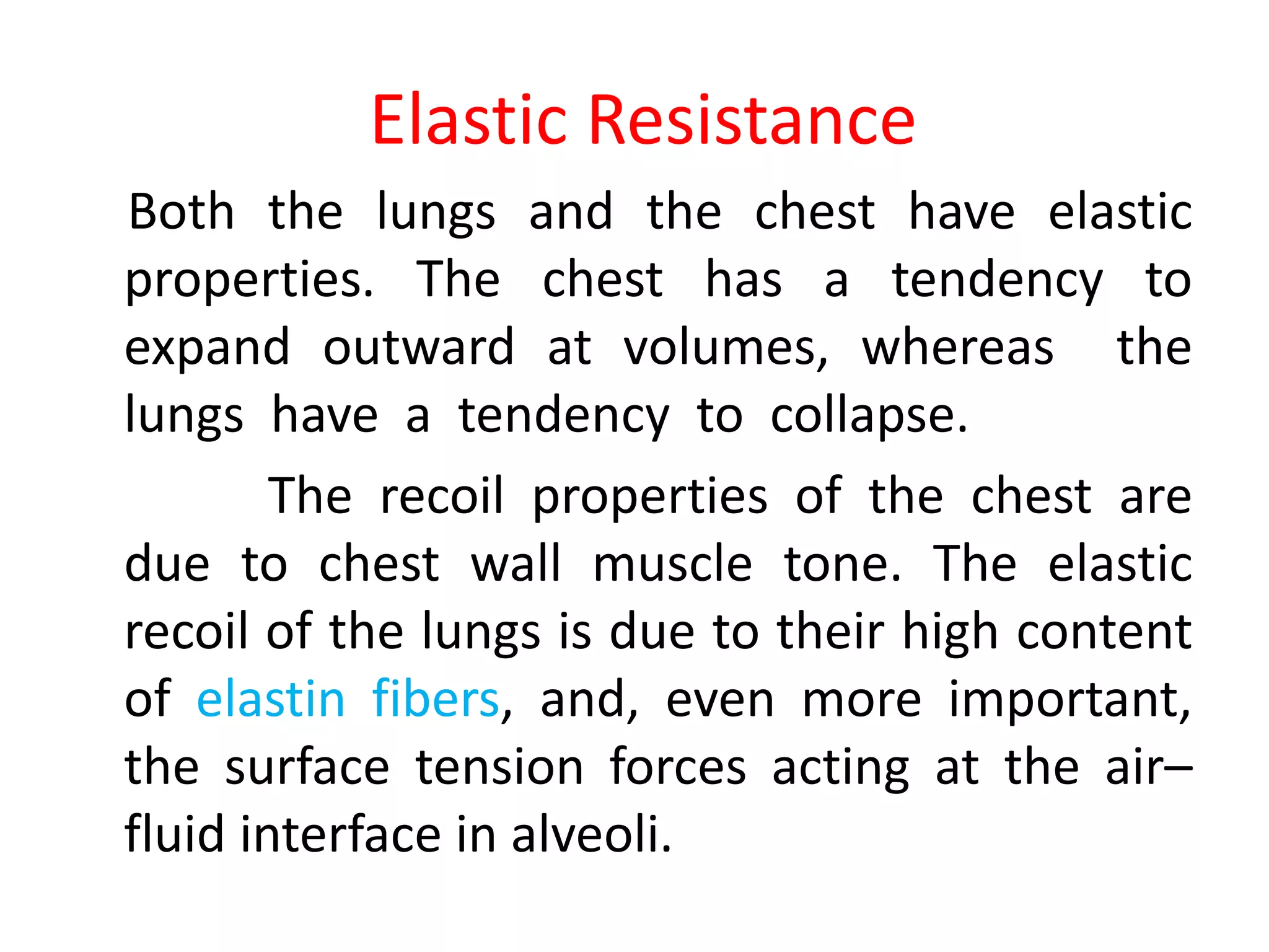 Lung mechanics | PPTX