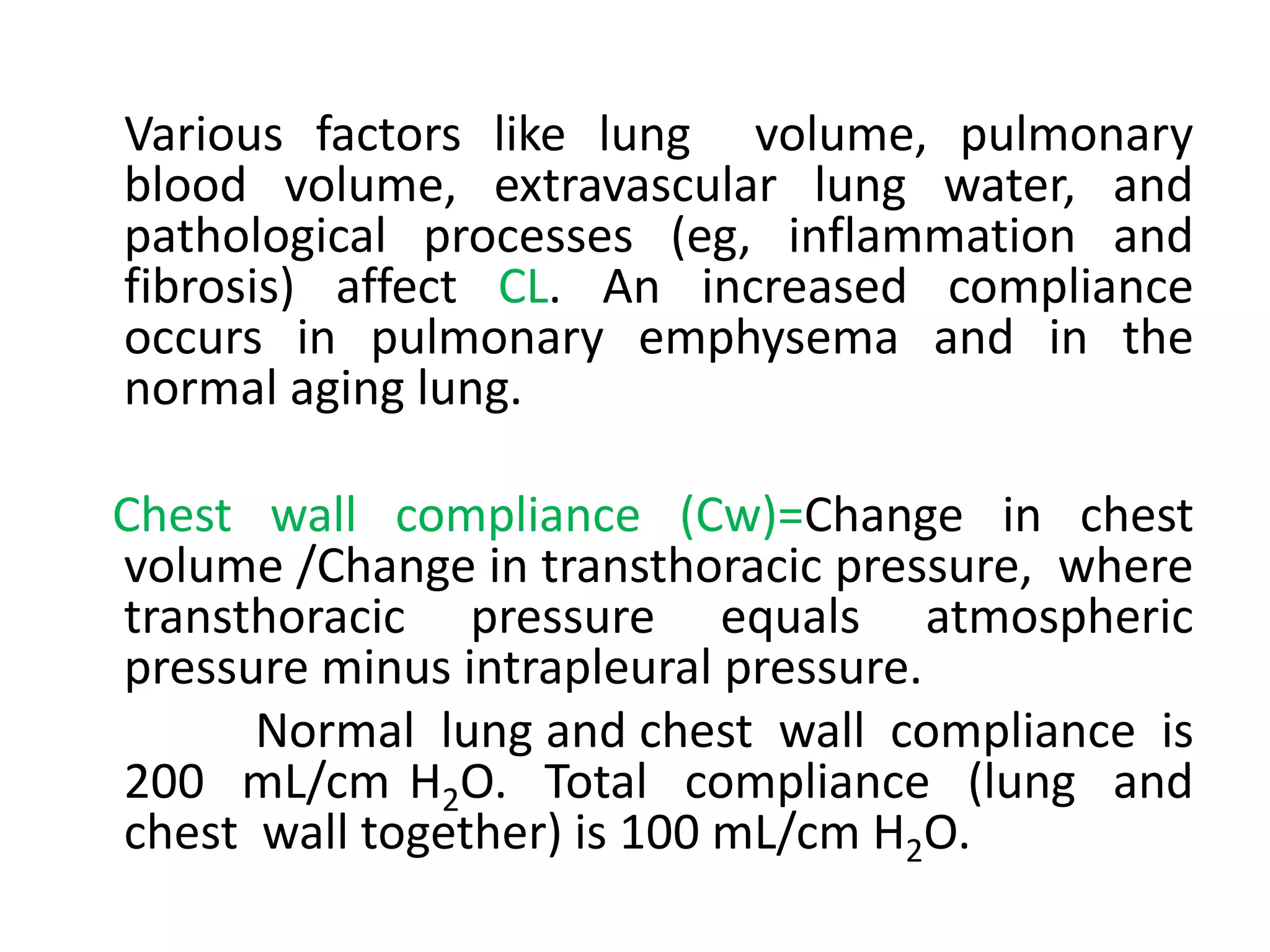 Lung mechanics | PPTX