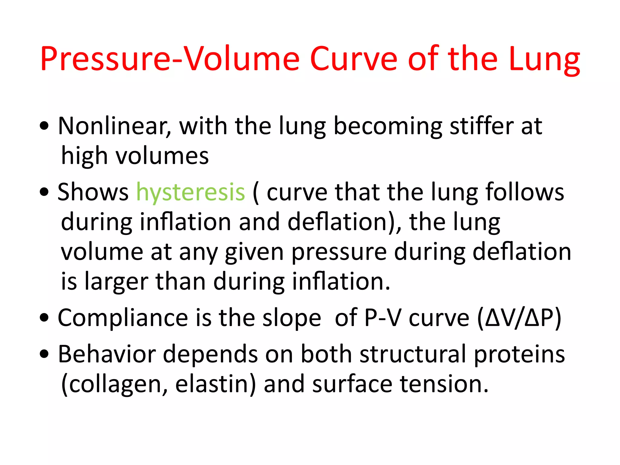 Lung mechanics | PPTX