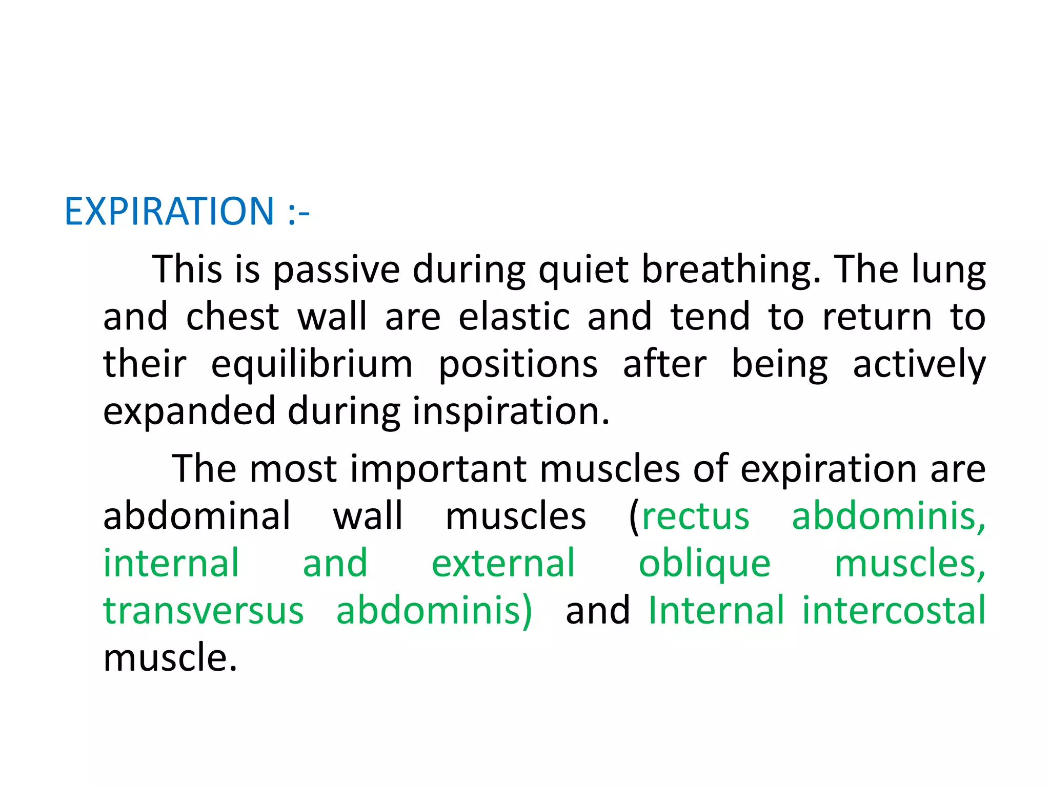 Lung mechanics | PPTX