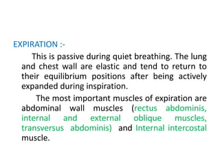Lung mechanics | PPTX