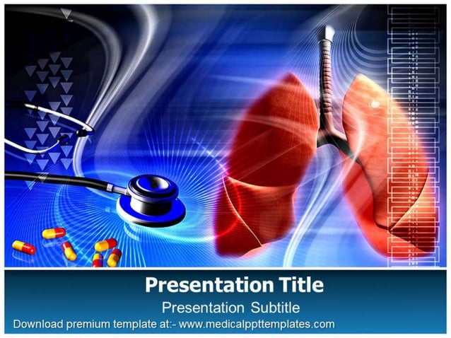 Lungs PowerPoint Template | PPT