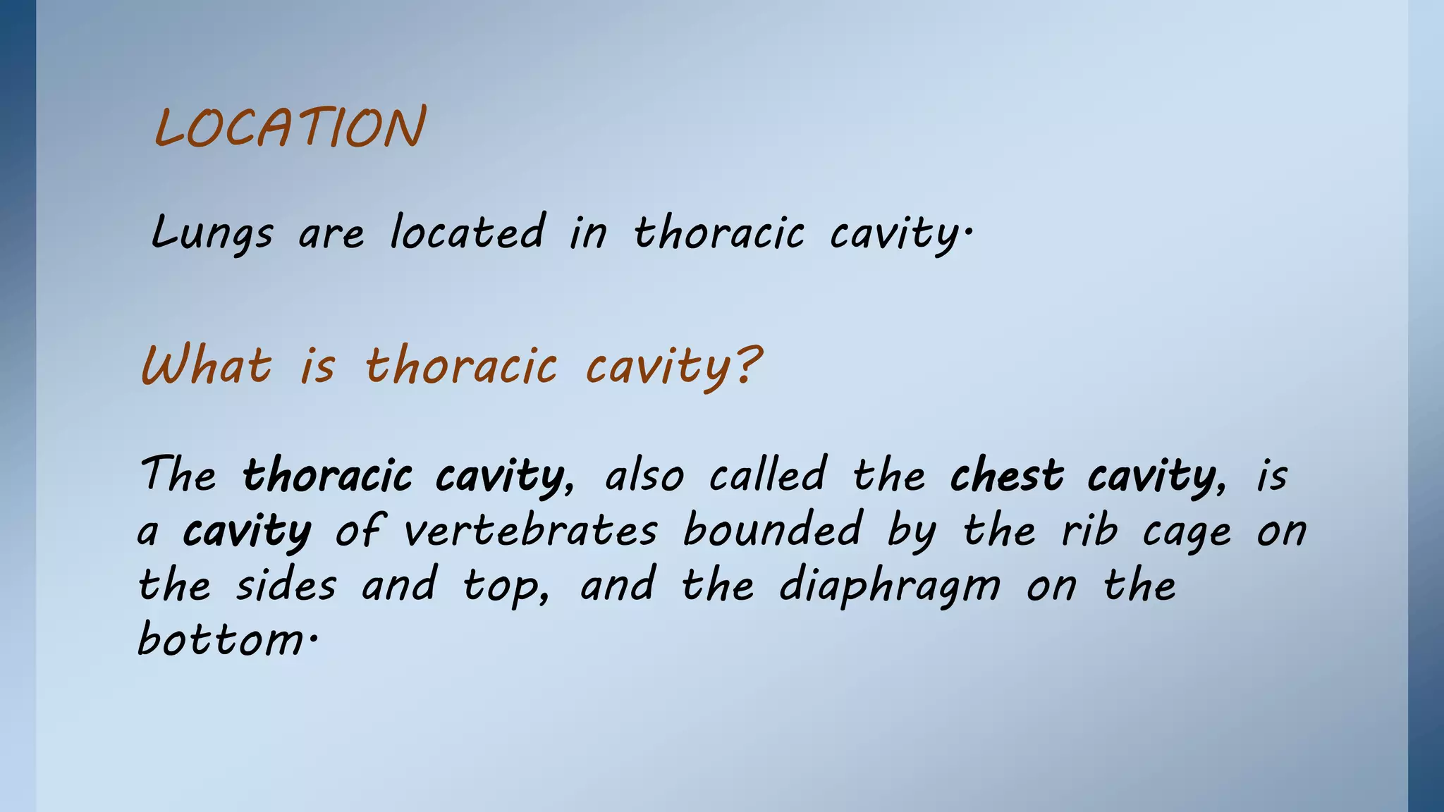 The Lungs mechanism of inhalation and exhalation | PPTX