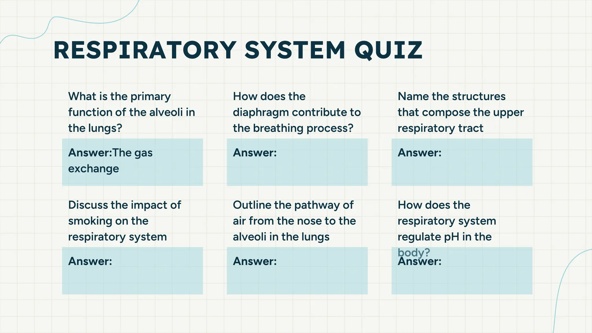 Lungs and Respiratory System for Lower Secondary Grade 7 | PPTX