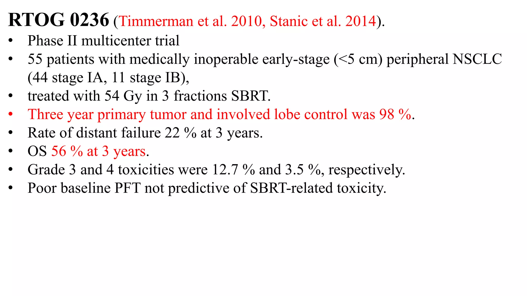 Lung sbrt ppt | PPTX
