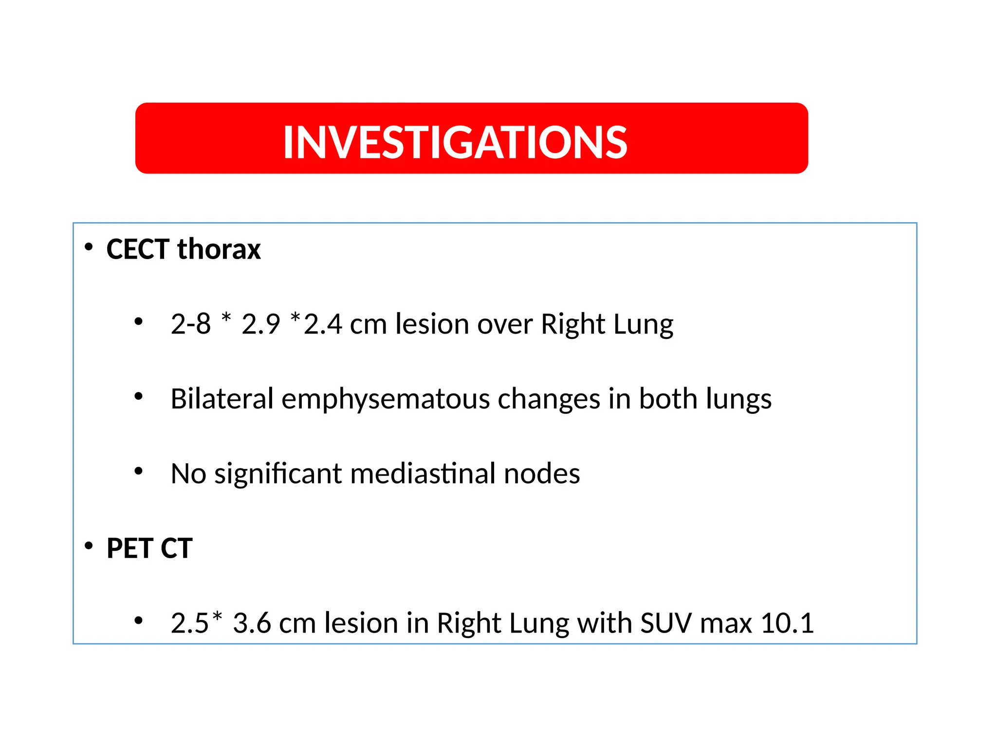 PERIPHERAL LESION LUNG SBRT ROSE CASE PPT | PPTX
