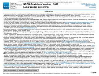NCCN 2026 Lung Cancer Screening Guidelines: Updated Risk Assessment and ...