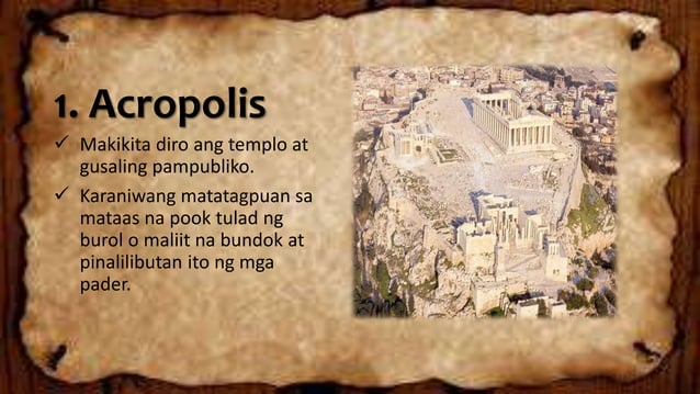 Lungsod Estado sa Gresya | PPTX