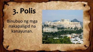 Lungsod Estado sa Gresya | PPTX