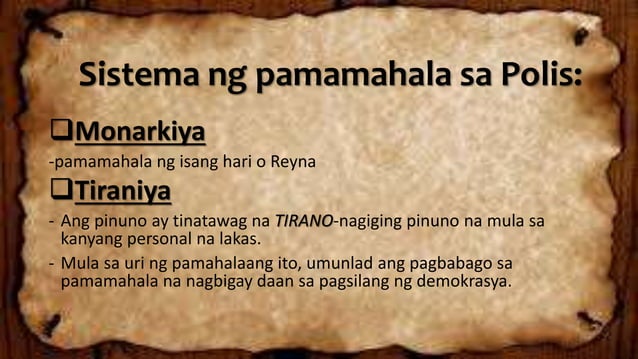 Lungsod Estado sa Gresya | PPTX