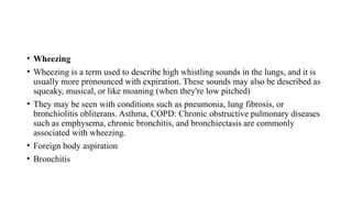 lung sound.pptx by Muheeb lecture medical | PPTX