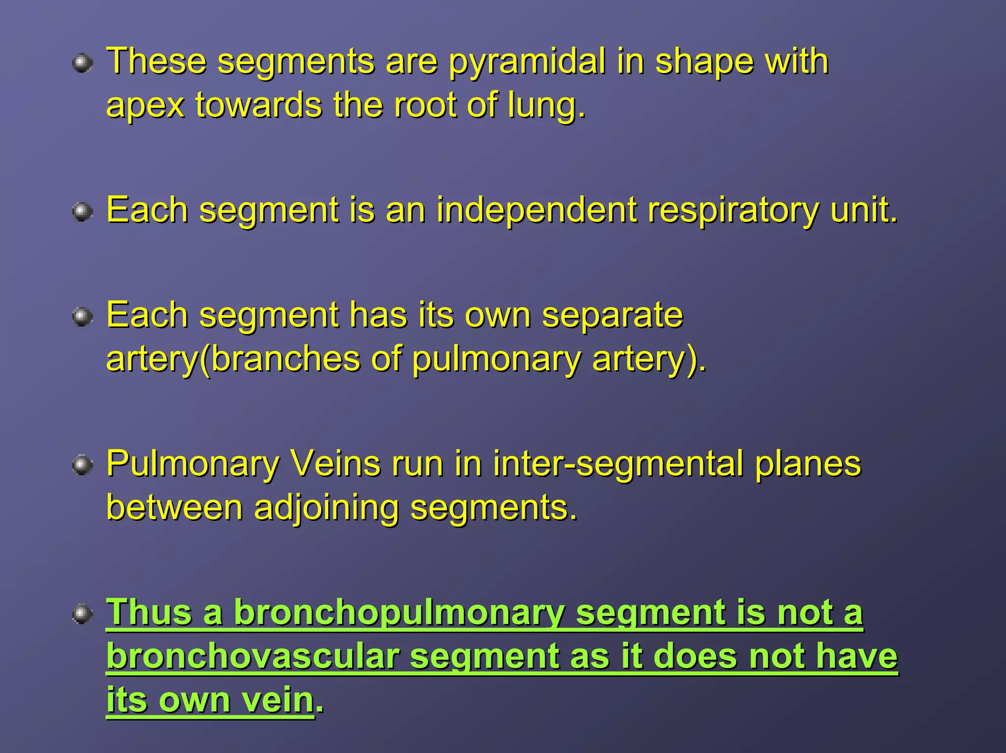 Anatomy of lung ppt | PDF