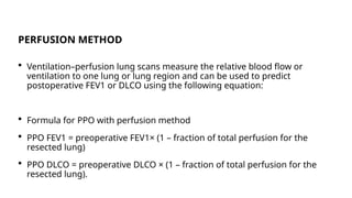 Lung transplantation and its complications | PPTX