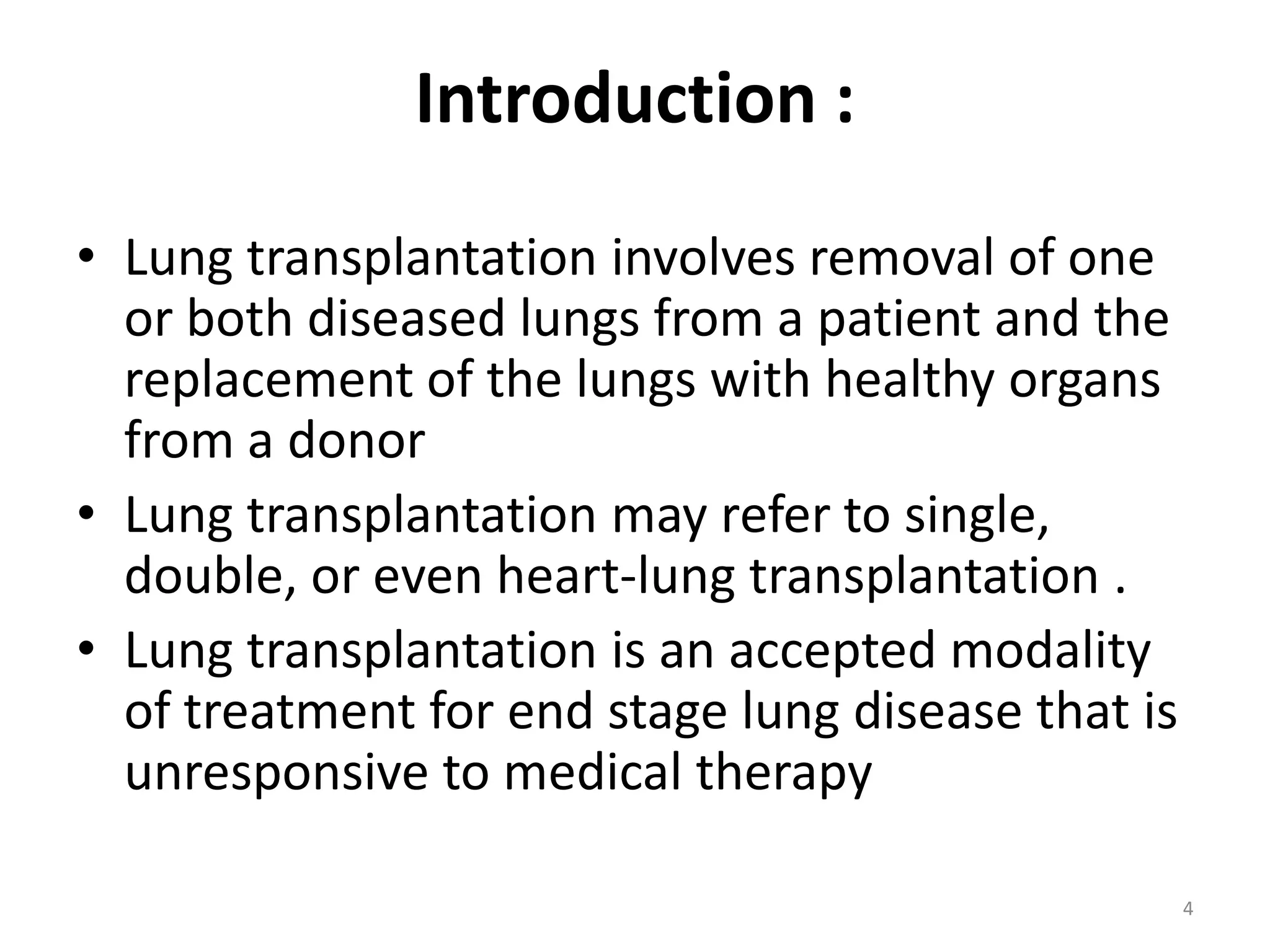 Lung transplantation.ppt