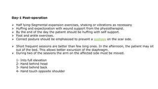 Lung transplantation and role of physiotherapy | PPTX