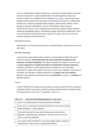 Lung tumors lecture | PDF