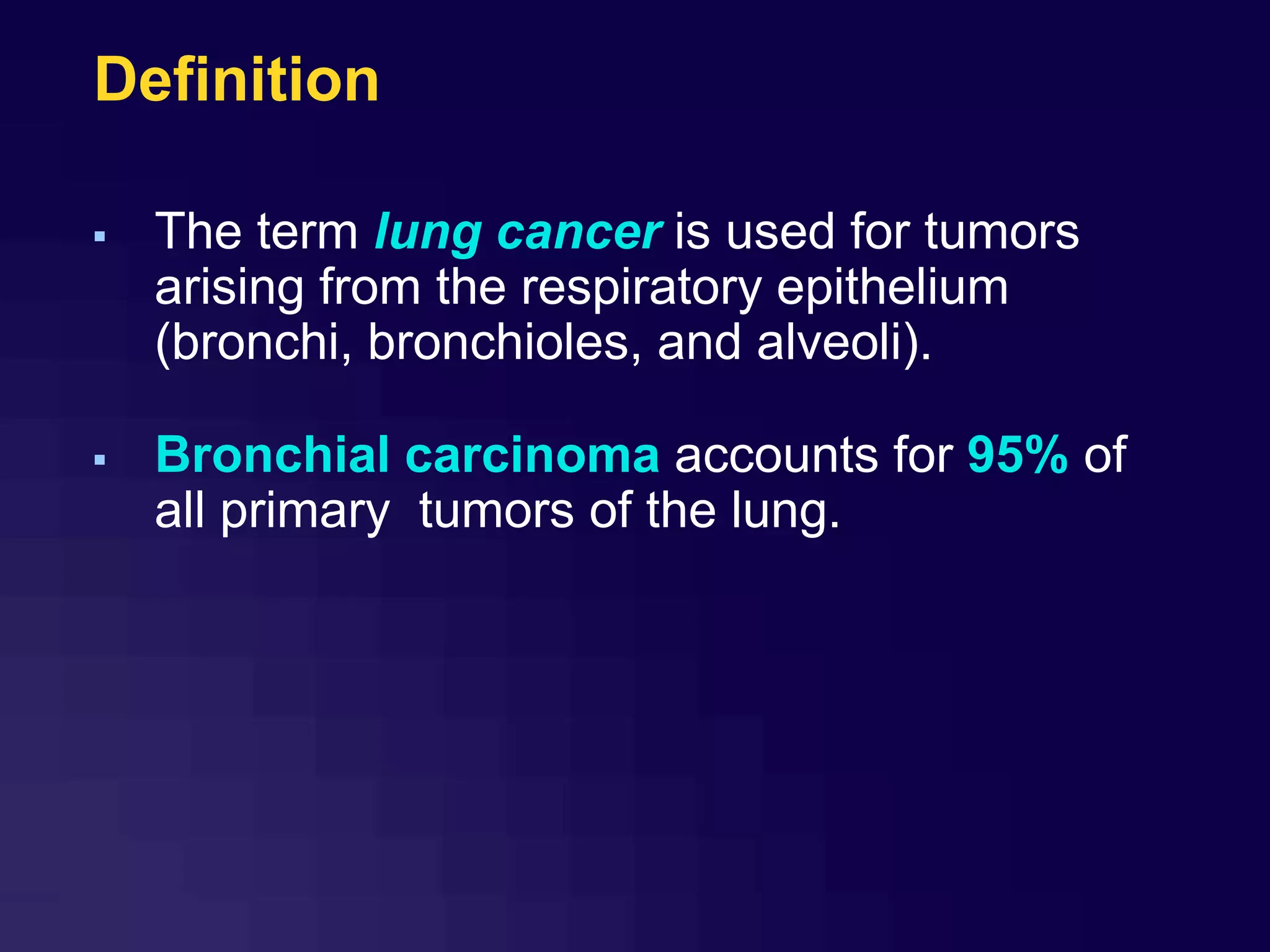 Lung Tumors Dr Rishi Ppt