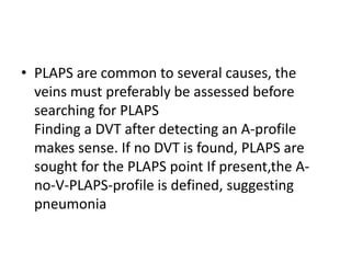 Lung ultrasound | PPTX