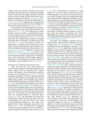 Lung ultrasound of medical lung pathology | PDF