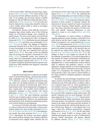 Lung ultrasound of medical lung pathology | PDF