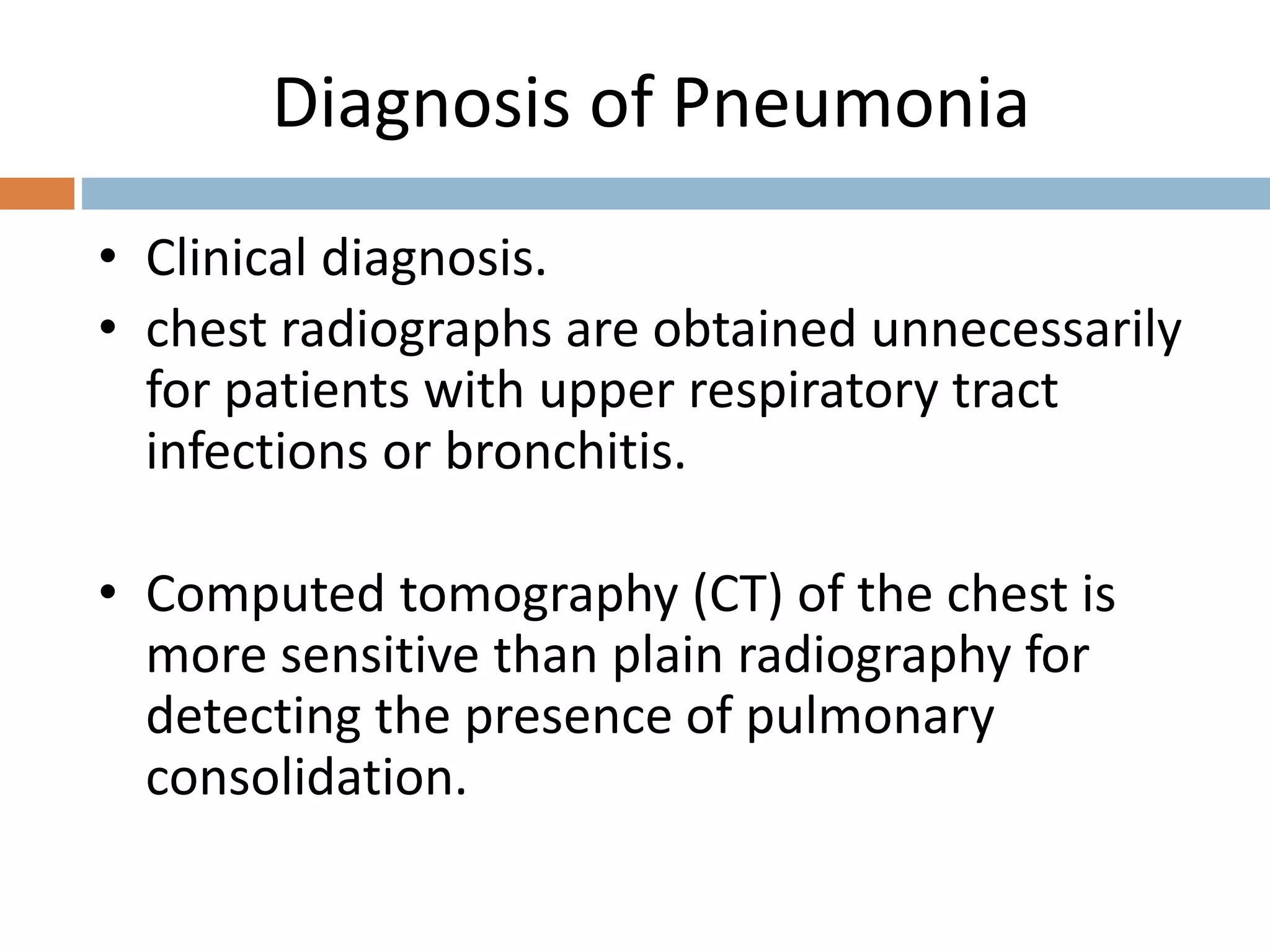 Lung ultrasound for diagnosis of pneumonia | PPTX