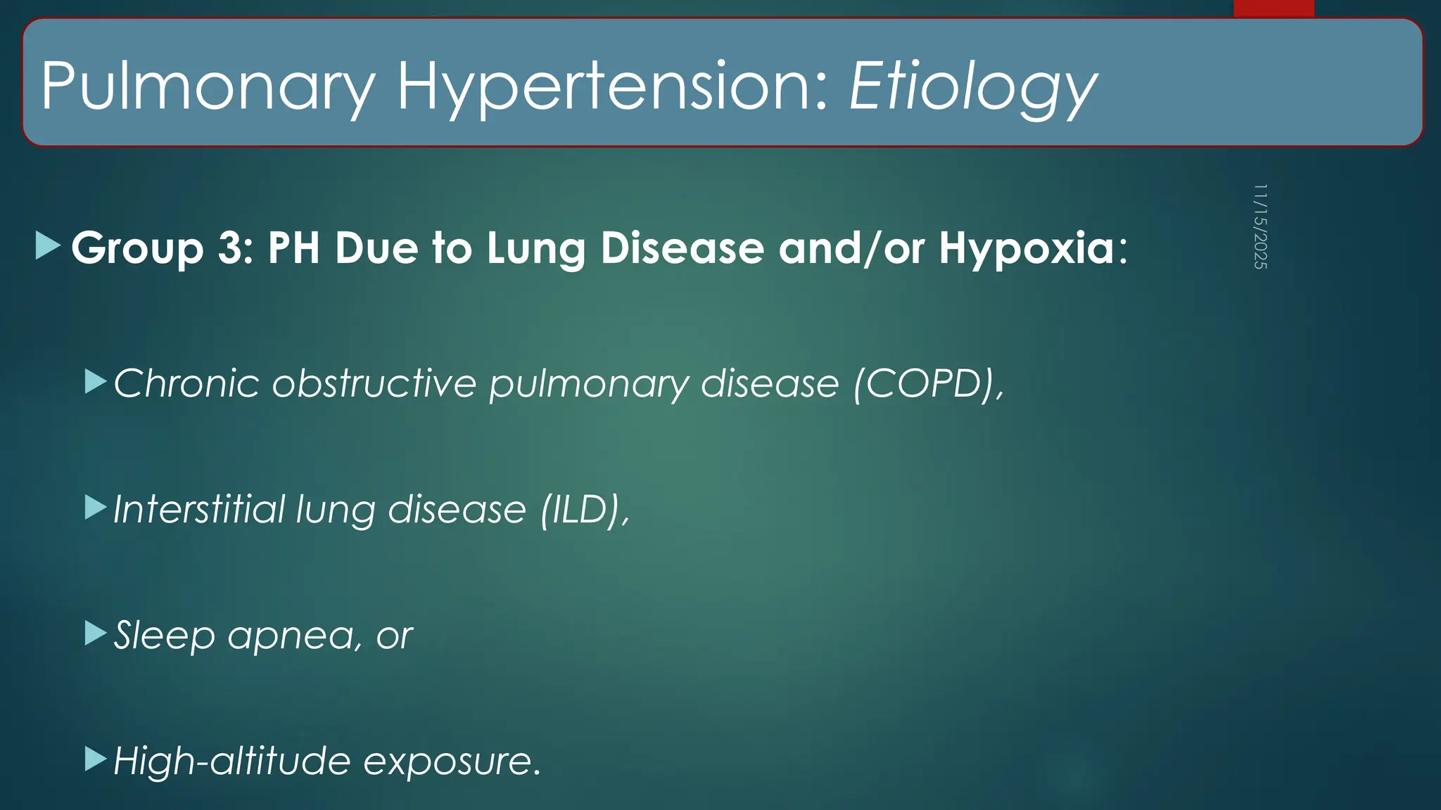 Lung Vascular Diseases: Pulmonary Hypertension and Embolism.pptx