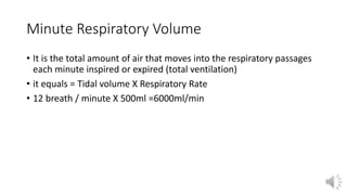 Lung volume and capacity | PPTX | Lung and Respiratory Health ...