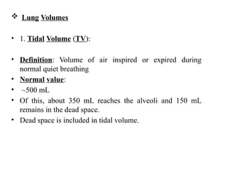 Lung volume.pptx.......................... | PPTX