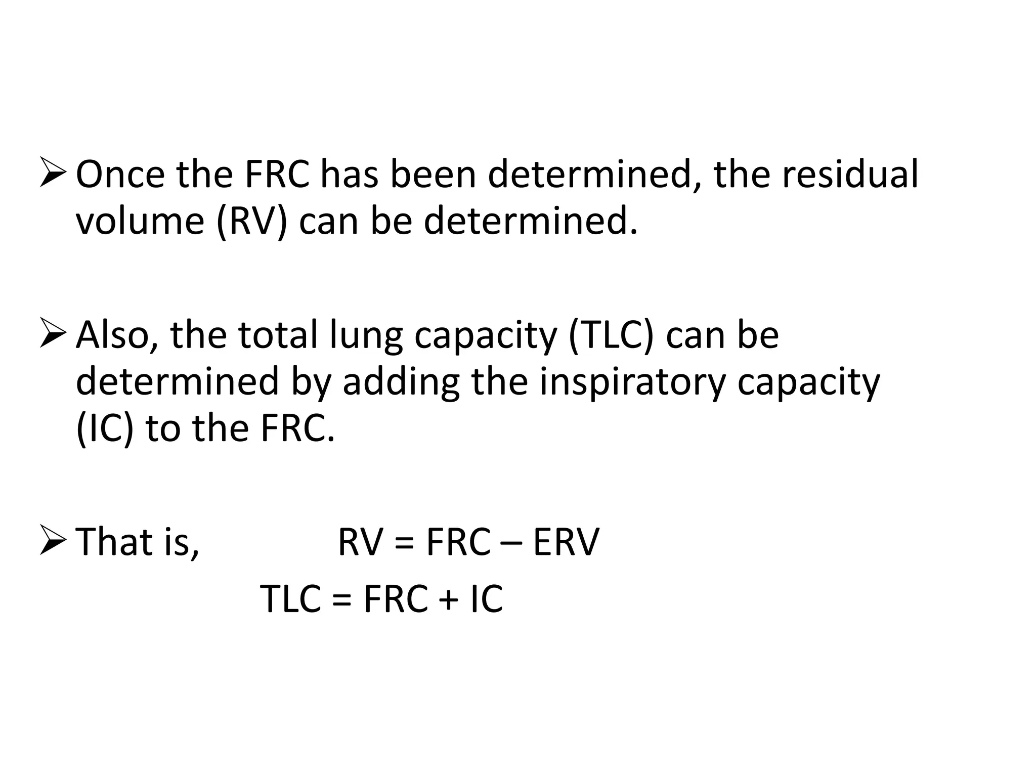 Lung volumes capacities pfts | PPTX