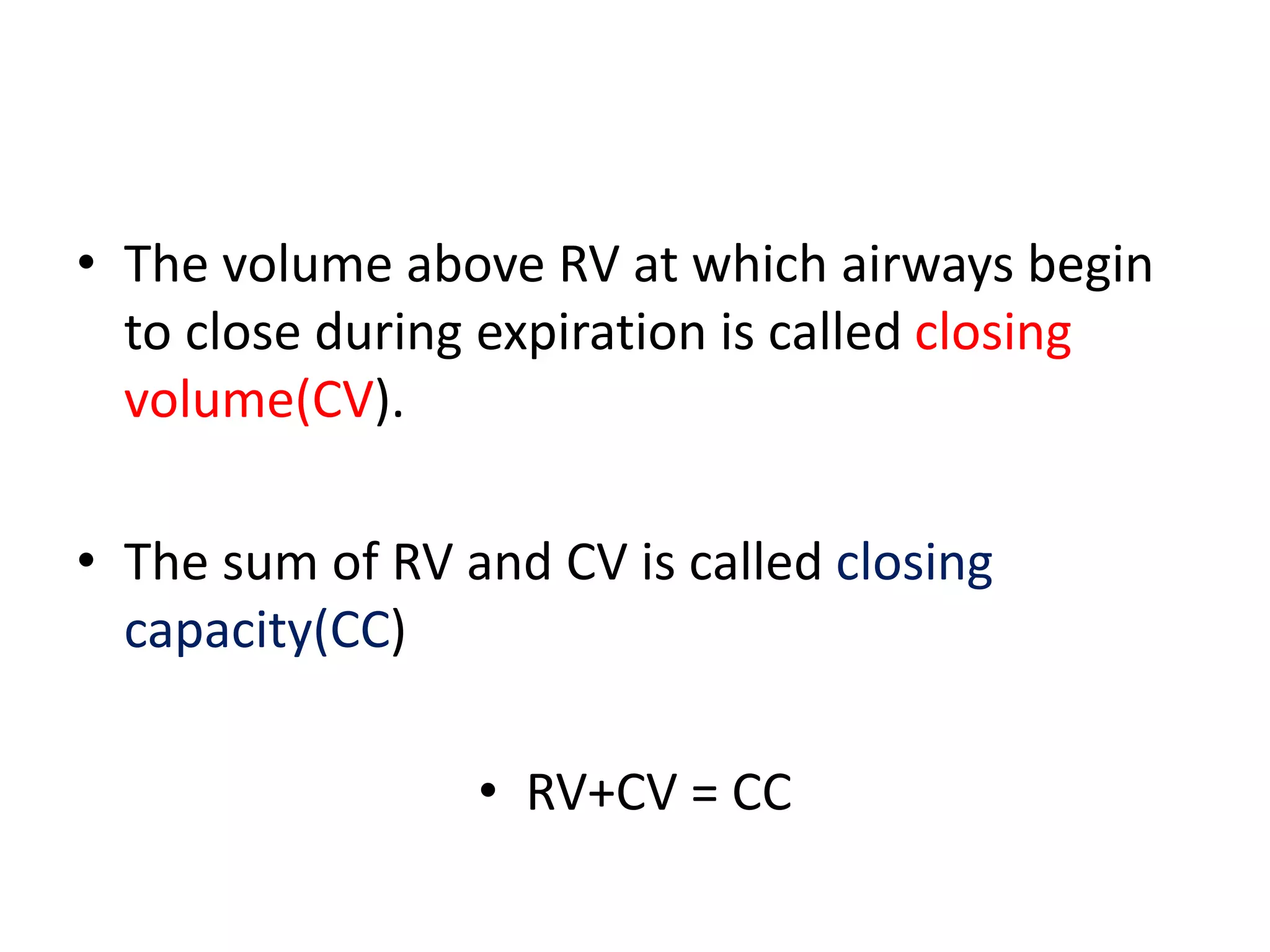 Lung volumes capacities pfts | PPTX