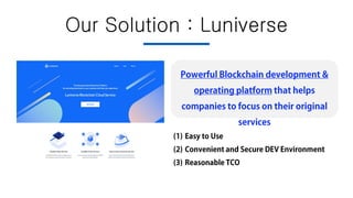 Introduction of Luniverse | PDF