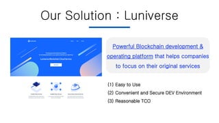 Luniverse Partners Day - Jay | PPT