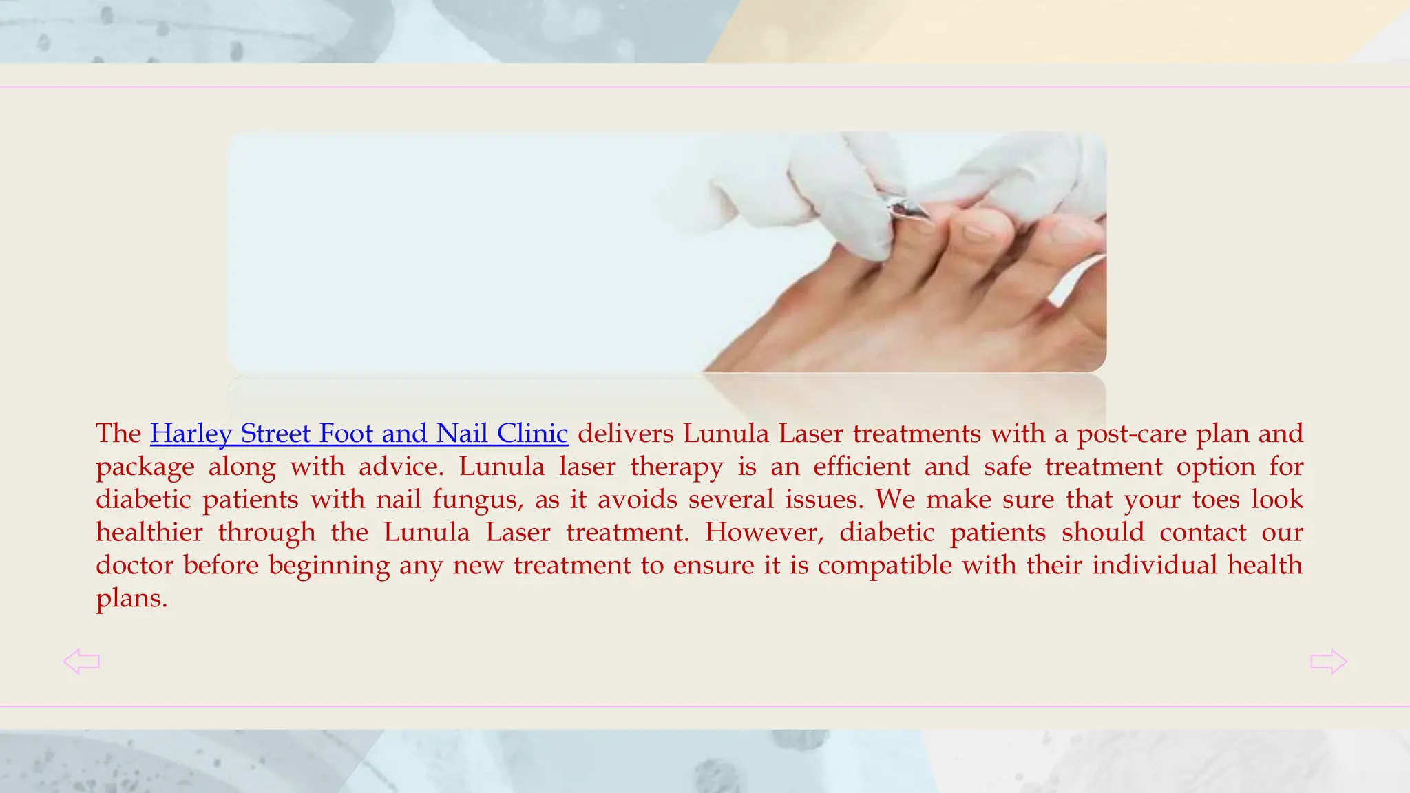 Lunula Laser and Diabetic Patients: Safe and Effective? | PPT